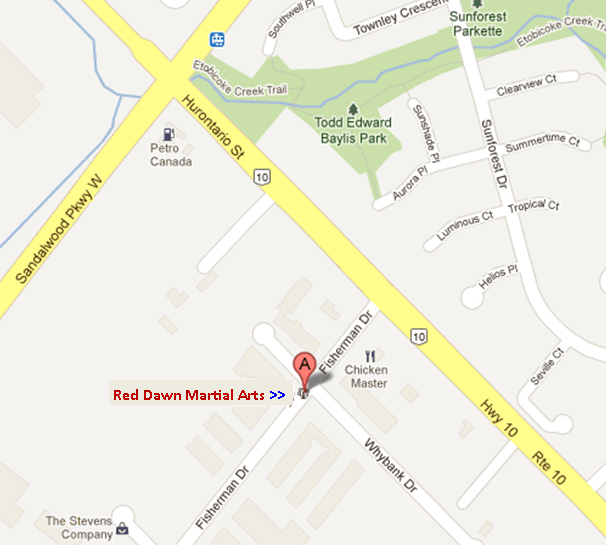 Contact Us - Red Dawn Martial Arts Brampton